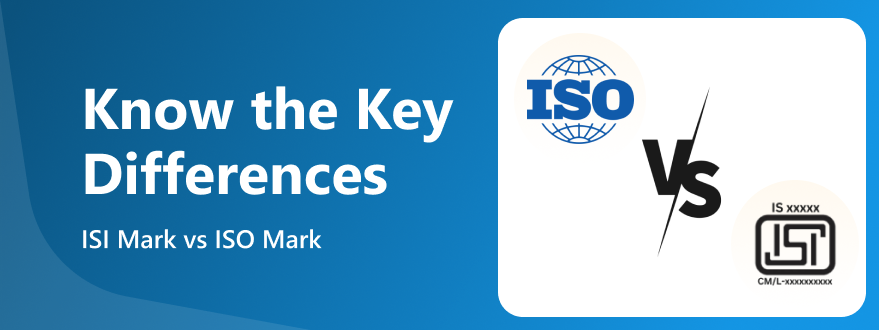 ISI Mark vs ISO Mark